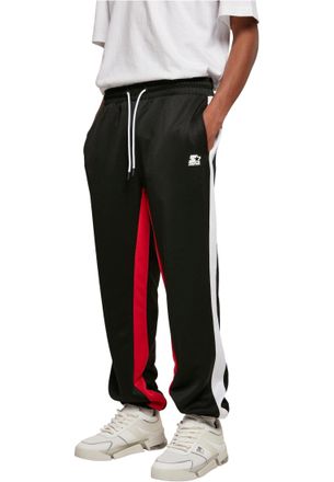 Starter Black Label Herren Starter Laser Track Pants Black/cityred/White, XXL