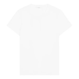 Max Mara Logo-Stickerei T-Shirt - - Tops - Damen - Wei&szlig; - S