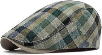 Generic Casquette gavroche &agrave; visi&egrave;re plate en polyester rayures for homme et femme Pour lautomne et lhiver(Color 1)