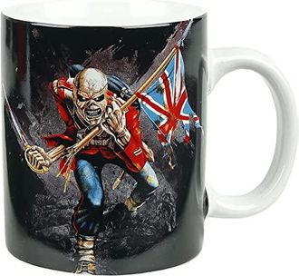 Iron Maiden KKL Iron Maiden The Trooper Indifférent Mug blanc Céramique 0,3 L
