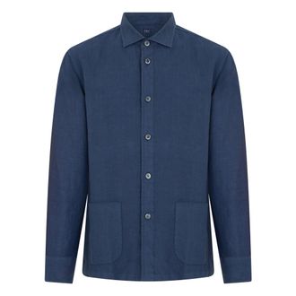 Fedeli Homme, Chemises, Bleu, Taille: L Blouses & Chemises