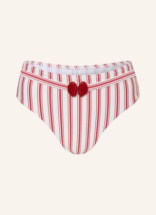 Watercult Watercult High-Waist-Bikini-Hose Seaside Splash rot