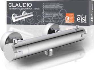 Eisl Eisl - claudio Thermostat Duscharmatur, Chrom
