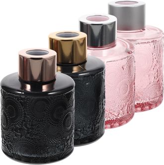 Holibanna 4 St&uuml;ck Teiliges Glas aromatherapie diffusor Gepr&auml;gtem Design Sicherem Glas Kompakter f&uuml;r Wohnzimmer Schlafzimmer und K&uuml;che Vielseitig als Raumduftbeh