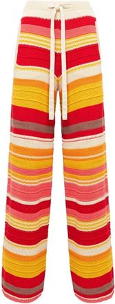 Laneus Femme, Pantalons, Multicolore, Taille: 34 FR Knit Pants