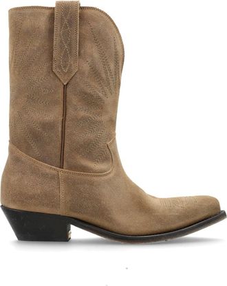 Golden Goose Femme, Chaussures, Brun, Taille: 40 EU Wish Star Bottines &agrave; Cheville &agrave; Petits Talons