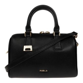Furla Olivia Mini Boston Bag - - Bags - Damen - Schwarzk - ONE SIZE