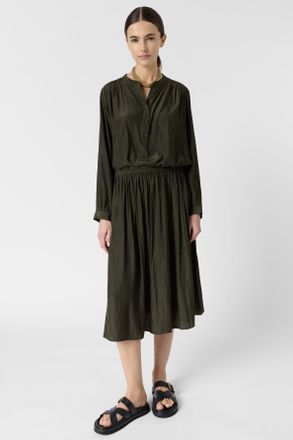 Gerard Darel Jupe mi-longue pliss&eacute;e - JULIAH - Bronze