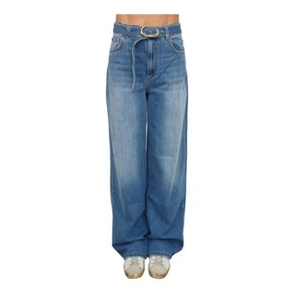 Twinset Damen, Jeans, Blau, W30Gr&ouml;&szlig;e