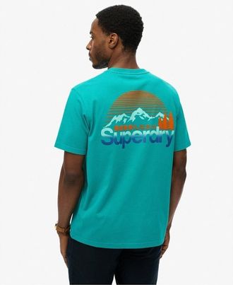 Superdry T-shirt Core Logo Great Outdoors Chest