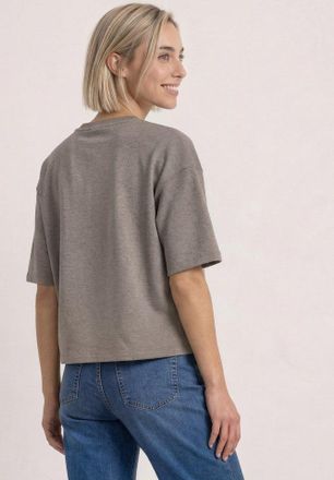 Street One Sweater Kurzarm-Sweater mit Wording