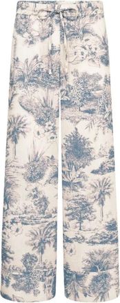 Seductive Femme, Pantalons, Multicolore, Taille: 42 FR Violetta Wide Pantalons