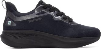 Refresh Sportschuhe Sneaker Damen Schwarz - Bequeme und vielseitige Schuhe - Casual Mode - Modell 17311402 (Größe 38)