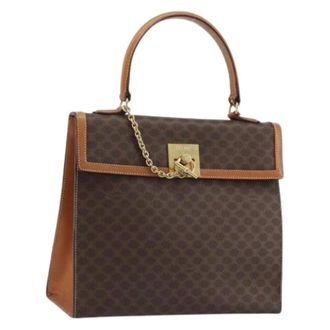 Celine Sac &agrave; main vintage Pre-owned - Femme - Pre-owned - Brun - Taille: ONE Size