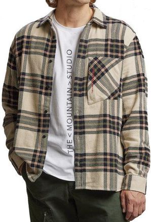 The Mountain Studio Overshirt M - Langarmshirt - Herren