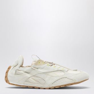 Bottega Veneta Orbit Flash Sneakers in String/Tufo