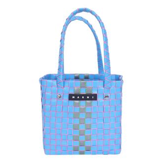Marni Femme, Sacs, Bleu, Taille: ONE Size Sac Box Bucket Élégant