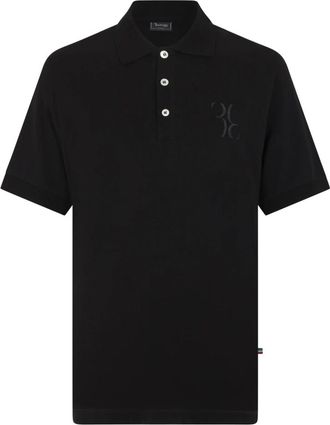 Billionaire Boys Club Homme, Tops, Noir, Taille: XL Polo T-Shirt Baroque