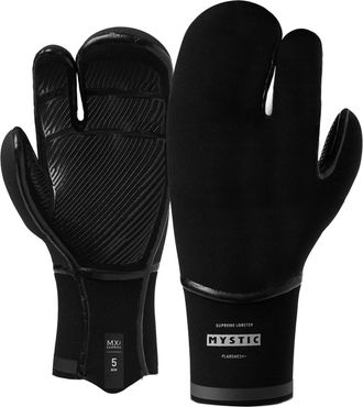 Mystic Wassersport - Surf Kitesurf & Windsurf Supreme 5 mm Lobster Glove 35015.250071 - Schwarz