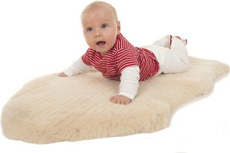 KAISER Naturfelle 69110 - Babylammfell Mimosa Gerbung ca. 80/90 cm