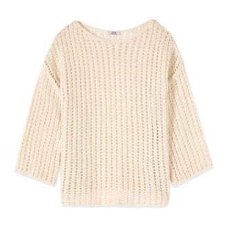 Oltre Damen, Strickwaren, Wei&szlig;, L/XLGr&ouml;&szlig;e