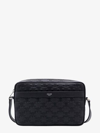 Celine Triomphe logo leather Messenger crossbody bag - CELINE - gender_Man