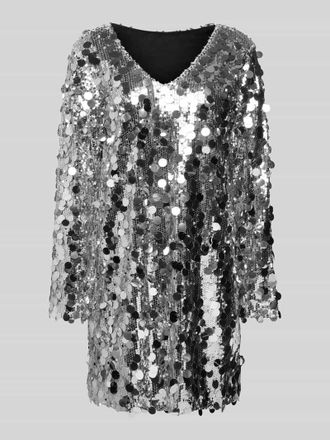 Moves Minikleid mit Paillettenbesatz Modell Idona