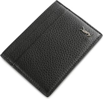 Saint Laurent Cassandre-appliqu&eacute; Cardholder