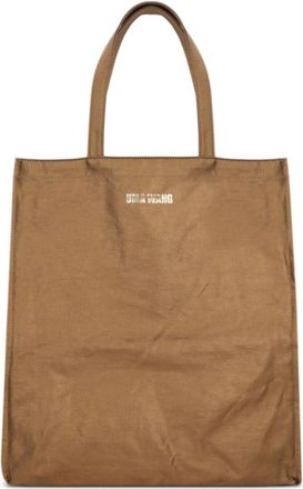 Uma Wang Kleine Tote Bag aus Leinen - Gold