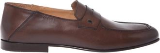 Baldinini Homme, Chaussures, Brun, Taille: 44 EU Mocassin en cuir marron