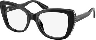 Swarovski Femme, Accessoires, Noir, Taille: 53 MM Sk2066U Optical Frame