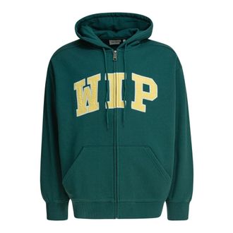 Carhartt Work in Progress Gr&uuml;ne Kapuzenjacke Ss25 Stilvoller Komfort - - Sweatshirts & Hoodies - Herren - Gr&uuml;n - XL