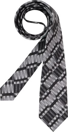 Olymp Herren Krawatte grau Gemustert,Bunt