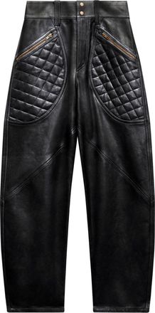 Isabel Marant Catarina Tapered-Hose - Schwarz