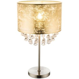 Globo Lighting Lampe de table - Amy - or - m&eacute;tal - &oslash; 32cm - E27 - - Globo
