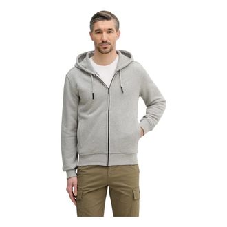 Trussardi SweaT-shirt z zippem - Homme - Sweatshirts et sweats &agrave; capuche - Gris - Taille: XL
