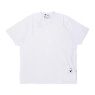 Arte Reversible Label T-Shirt - - Tops - Herren - Wei&szlig; - L