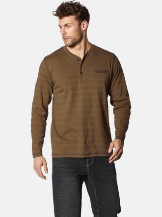Babista Langarmshirt LUIMONO im dezenten Jacquardmuster