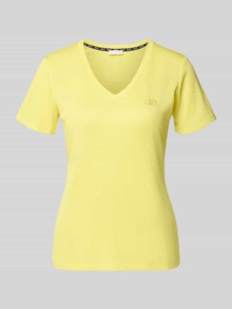 Liu Jo Regular Fit T-Shirt aus Viskose-Mix