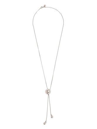 Christophe Lemaire Rattle Bolo Tie Halskette - Silber