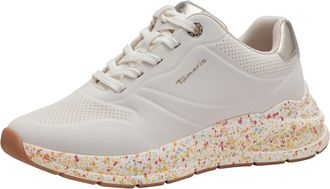 Tamaris Damen 1-23748-41 Sneaker Sneaker, White Comb, 37