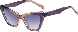 Generic Lunettes De Soleil D&eacute;coratives For Femmes, Lunettes De Soleil Polaris&eacute;es For Hommes, Lunettes De Soleil De Sport Et De Vacances(Purple)