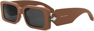 Bulgari Authentische Serpenti Forever Brille - - Accessories - unisex - Braun - 53 MM