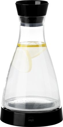 T-fal Flow Friends Karaffe - 1L, Kunststoff, schwarz, 14 x 14 x 26,5 cm