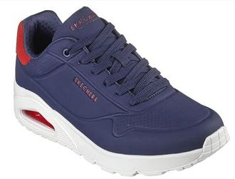 Skechers Baskets UNO-Suited on Air pour Homme, Bleu Nvrd, 41.5 EU