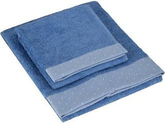 Gabel Domino 1 Handtuch und 1 Gästetuch