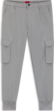 HUGO BOSS Herren Glavin241 Trousers_Flat, Medium Grey39, 52 EU