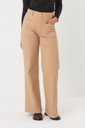 SKFK Damen vegan Hose Lakha Beige