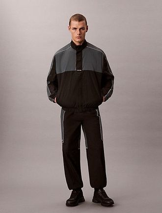 Calvin Klein Wasserabweisende Reise-turnhose - Black / Turbulence - Herren - 2XL