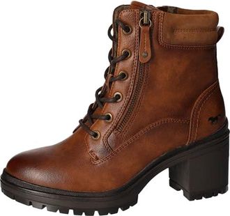 Mustang Jeans Bottes Femme 1409-506, Pointure:41 EU, La Couleur:Marron